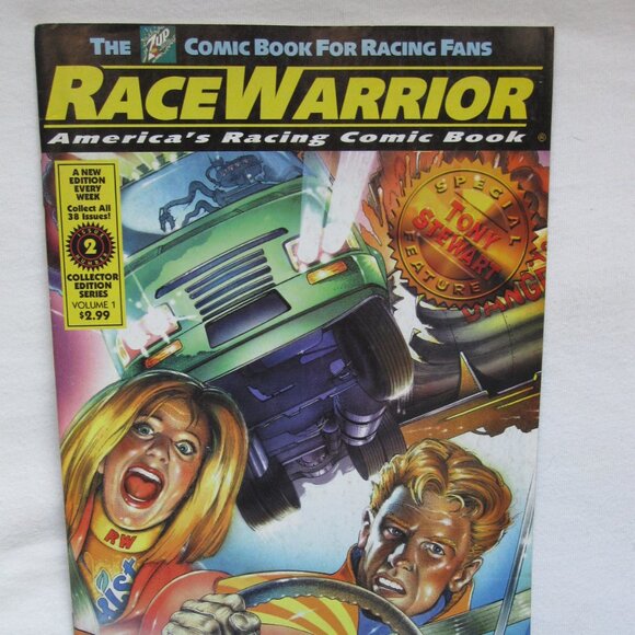 Indy comics | Other | 200 7up Comic Book Race Warrior 2 | Poshmark